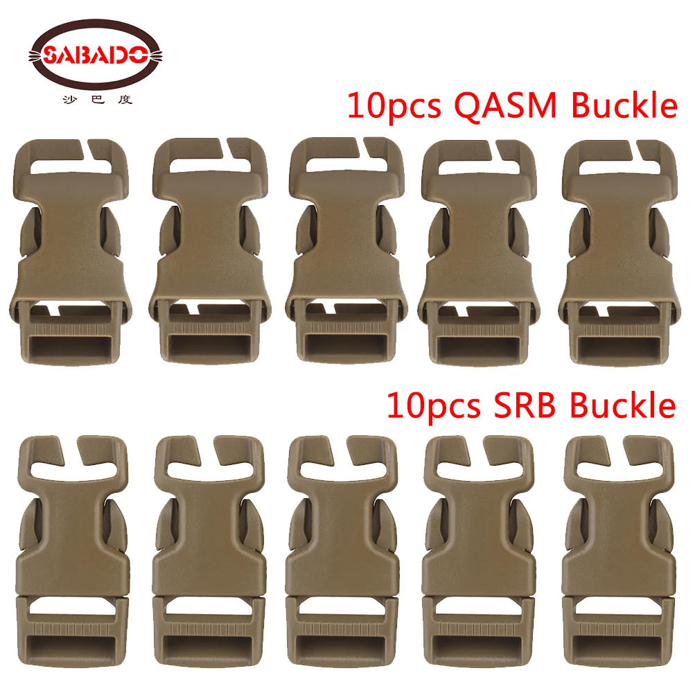 10-Pcs-1-SRB-QASM-Buckles-Side-Release-Buckle-Quick-Attach-Surface ...