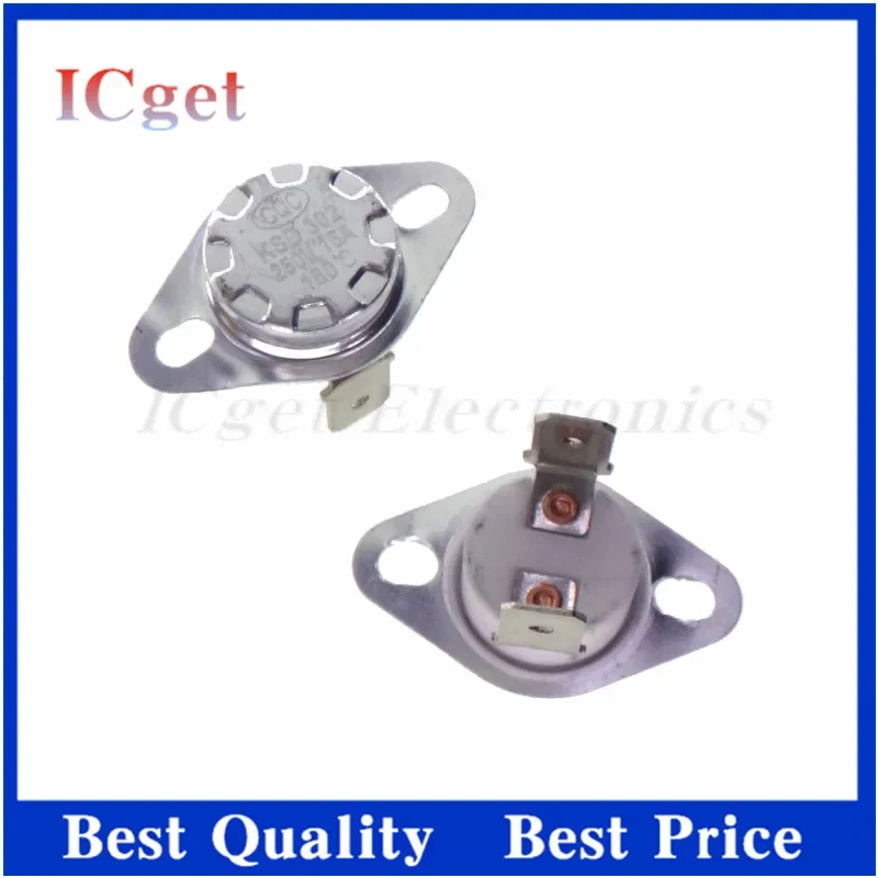 2pcs-KSD302-16A-250V-Ceramic-KSD301-Normally-Closed-Temperature-Switch ...