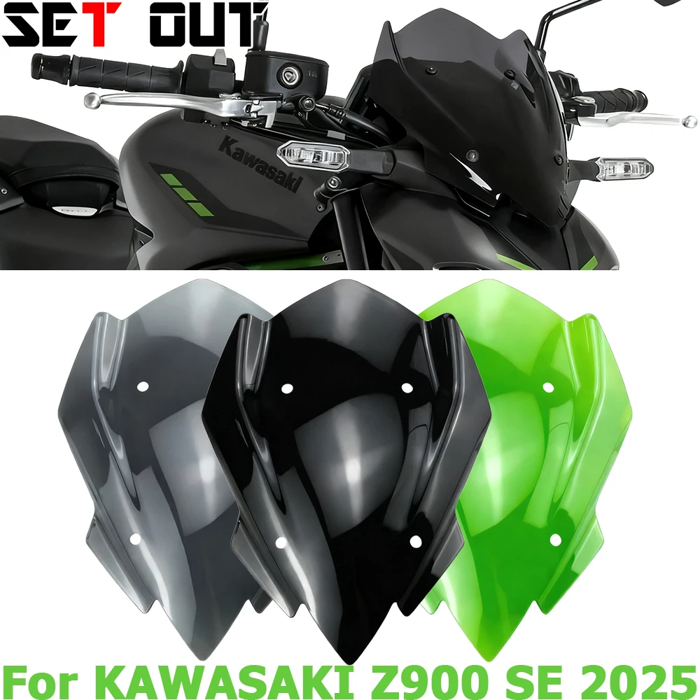 For KAWASAKI Z900 SE 2025 Z900SE Z900 25 Motorcycle Sports Windshield ...