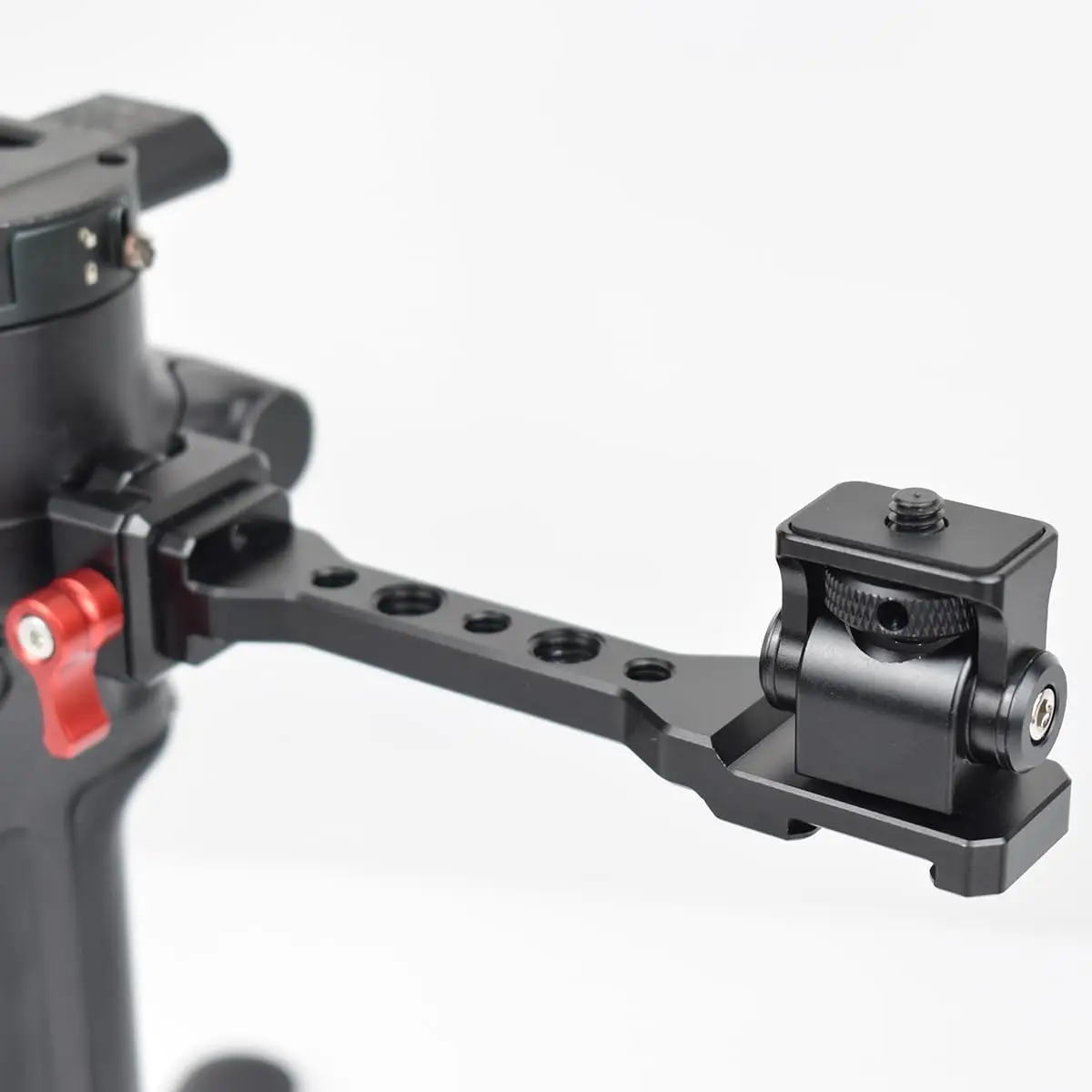 Gimbals Adjustable Camera Monitor Mount with Quick Release NATO Clamp ...