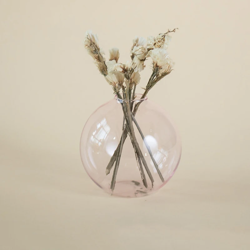 Glass-Table-Flower-Vase-For-Home-Decor-Glass-Vase-Decorative-Flowers ...