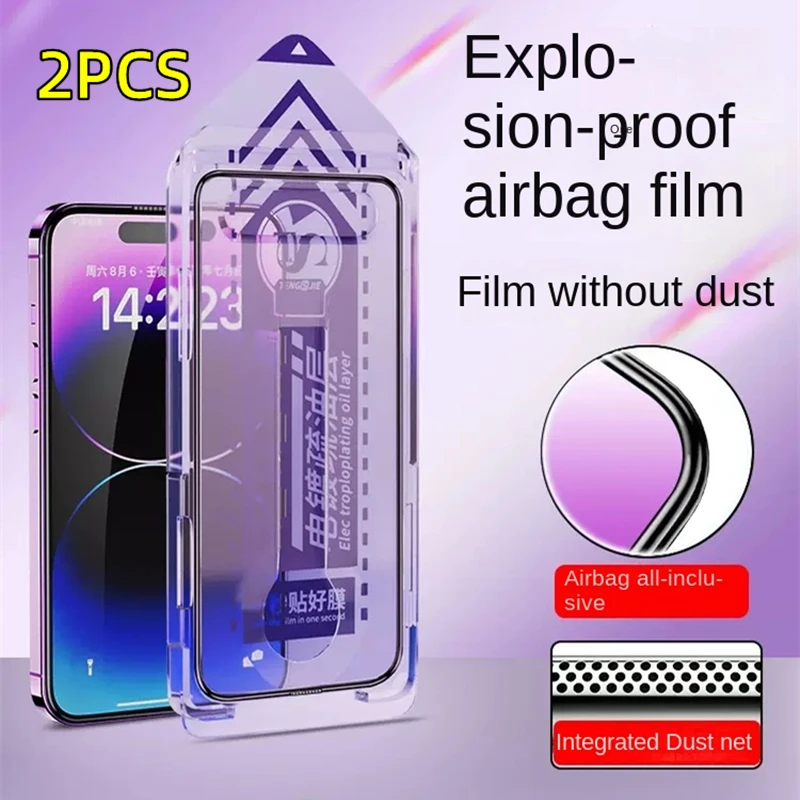 Premium-Screen-Protector-for-iPhone-14-13-12-Pro-Max-Tempered-Glass ...