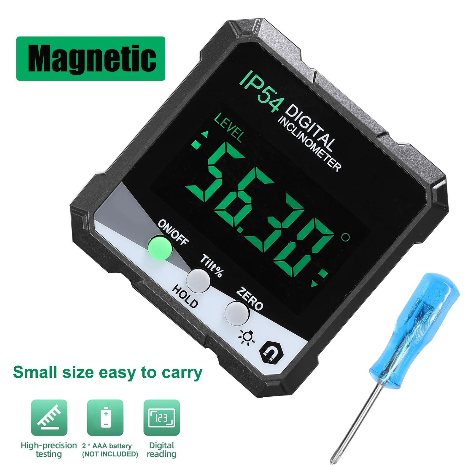 IP54-4-90-Digital-Inclinometer-Angle-Protractor-Backlight-Protractor ...