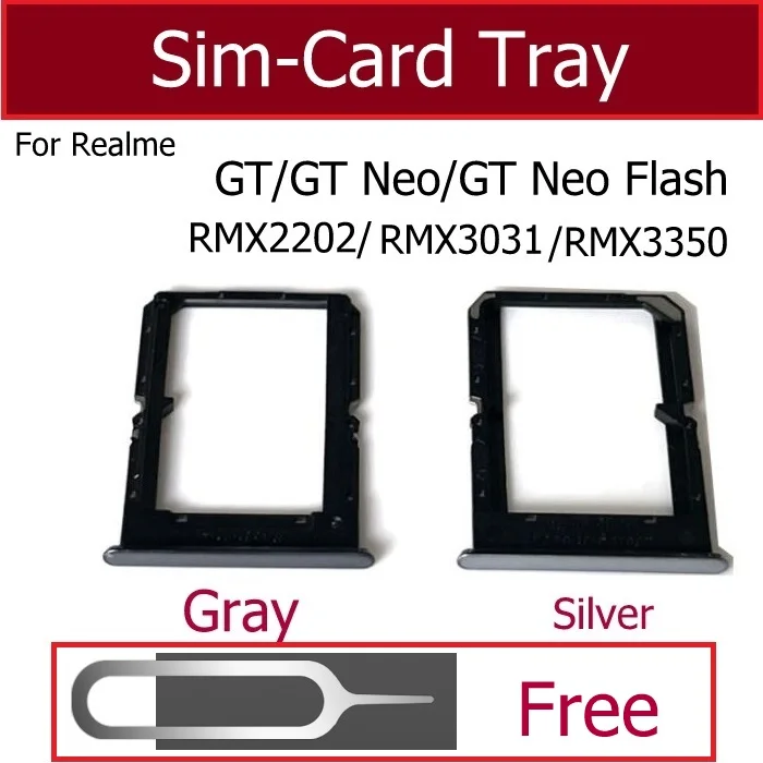 SIM Card Tray For OPPO Realme GT GT Neo GT Neo Flash Sim Card Slot ...
