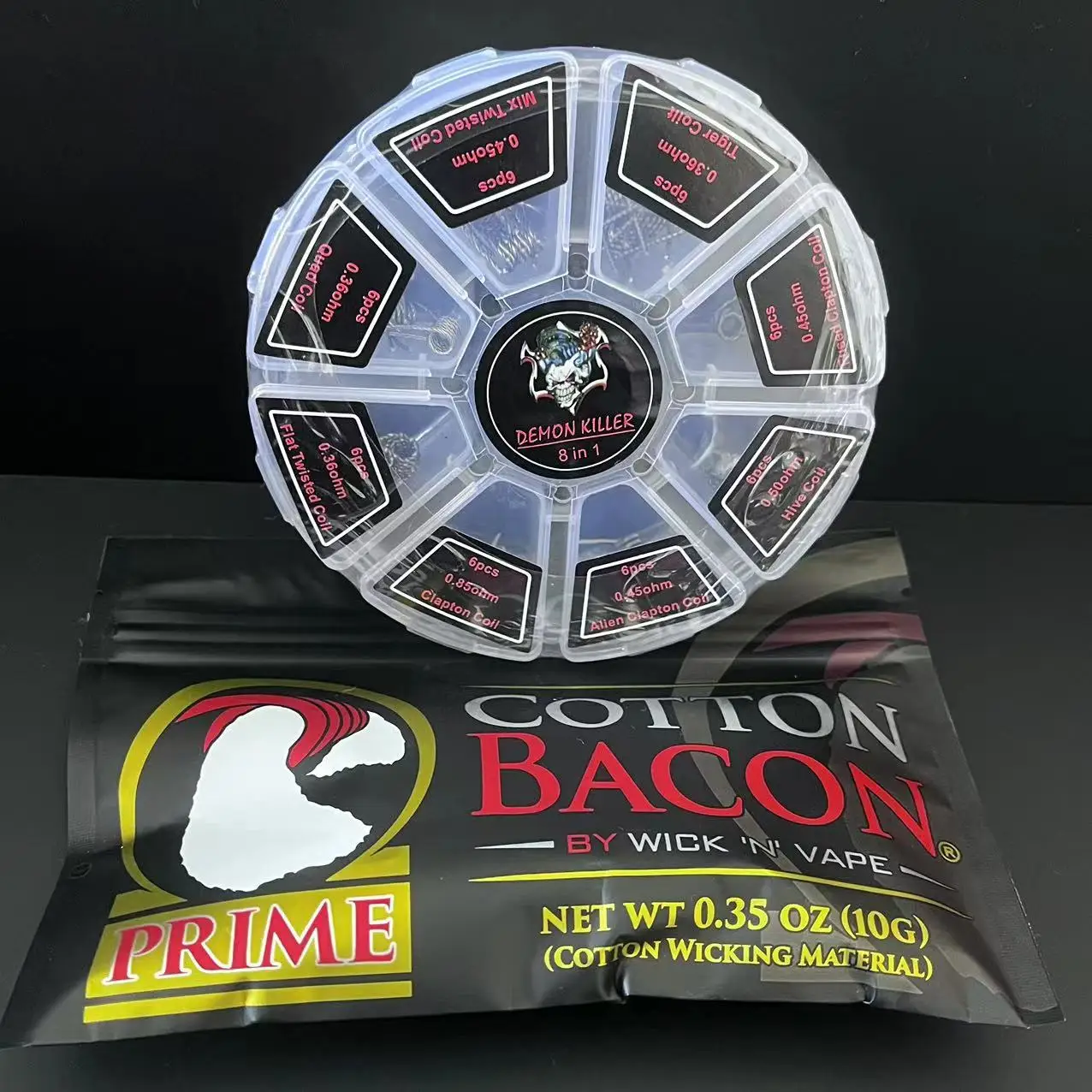 48Pcs-Set-Replacement-Coils-MTL-RTA-RDA-Flat-Mix-Twisted-Fused-Clapton ...