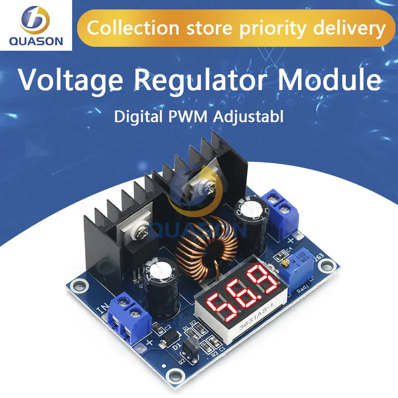 XH-M404-M404-DC-4-40V-8A-Voltage-Regulator-Module-Digital-PWM-Adjustabl ...