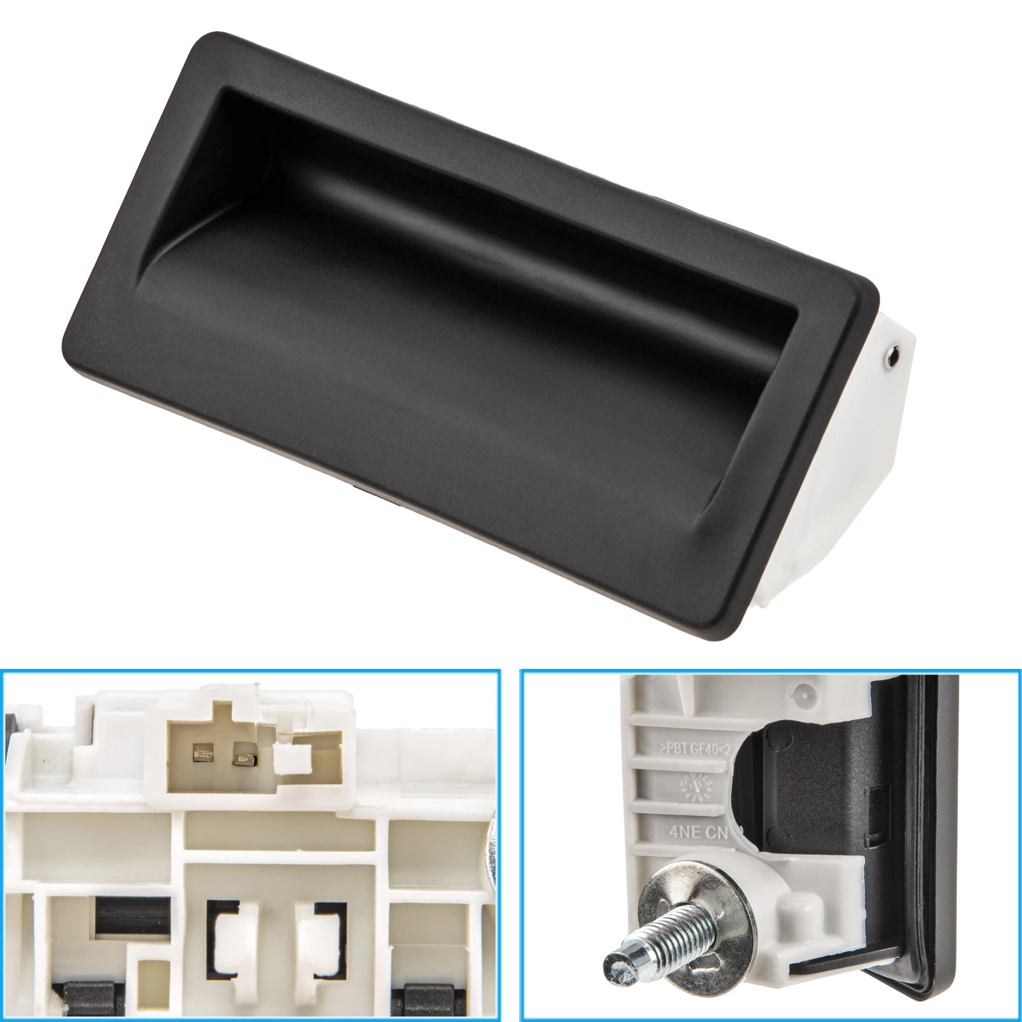 Tailgate Release Switch Trunk Handle 5ND 827 566 B 5N0 827 566 B For ...