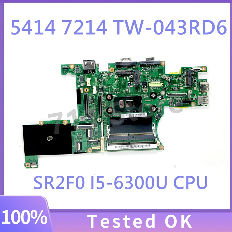 TW-043RD6-CN-043RD6-043RD6-43RD6-Mainboard-For-Dell-5414-7214-Laptop ...