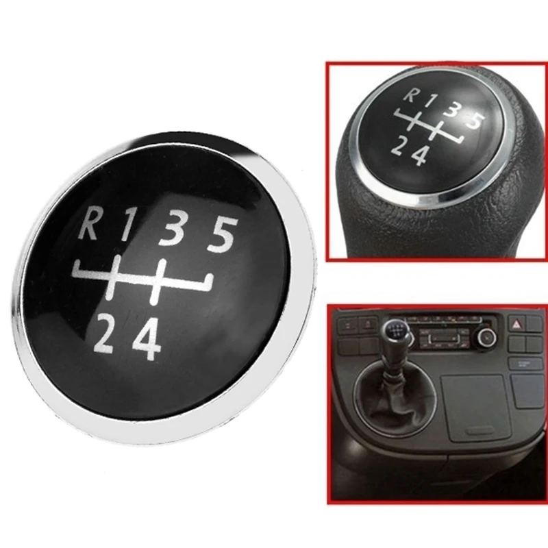 5 Speed Manual Car Gear Shift Knob Cap Cover For Transporter T5 T5.1 Gp ...