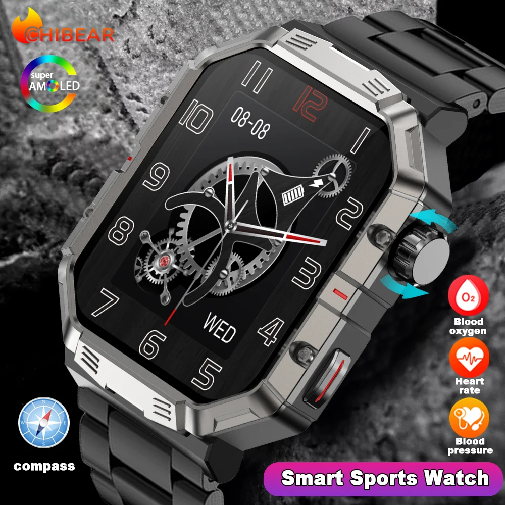 Reloj-inteligente-con-br-jula-para-hombre-dispositivo-resistente-al ...