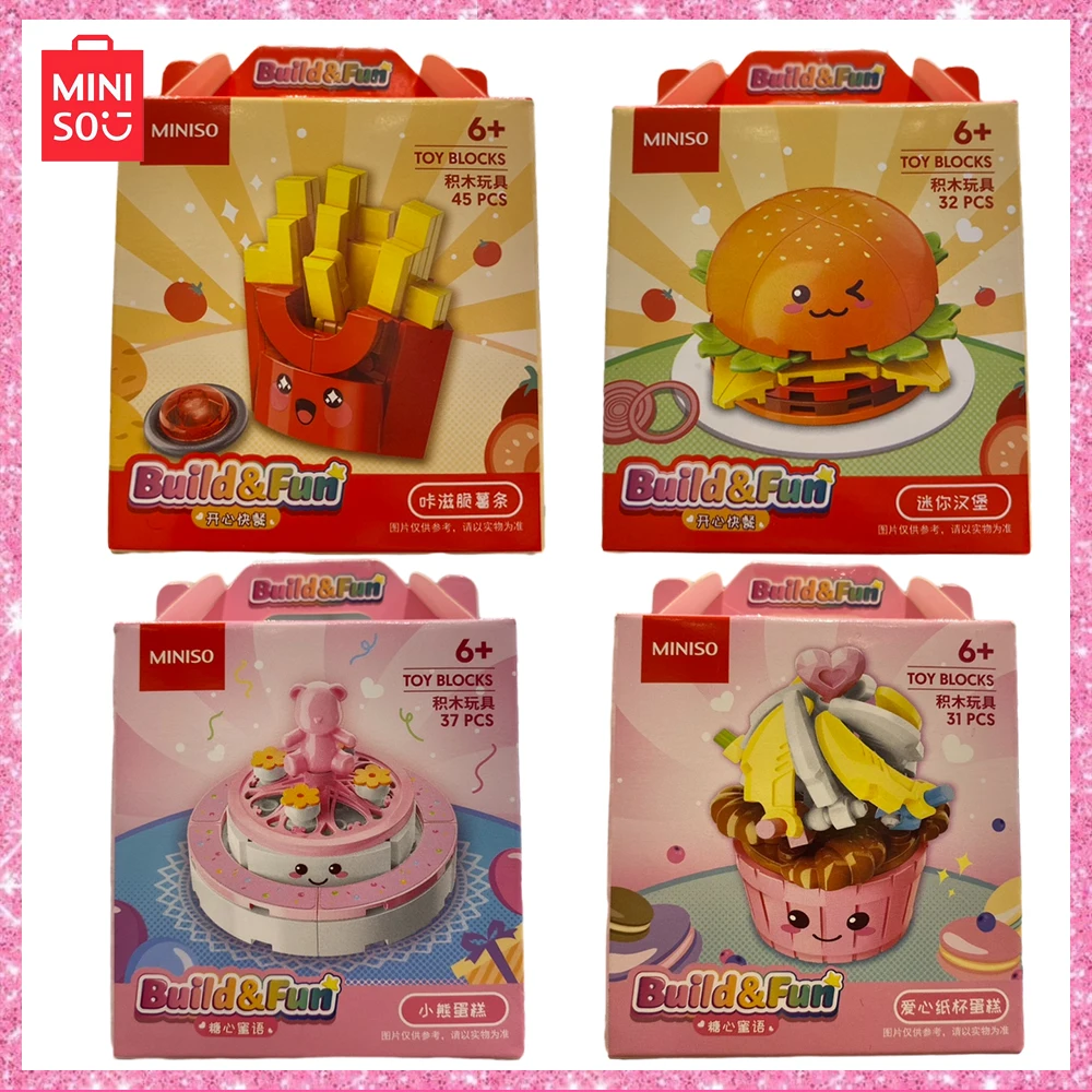 Miniso-Assembled-Small-Particles-Snack-Building-Blocks-Kid-Toys-Bear ...
