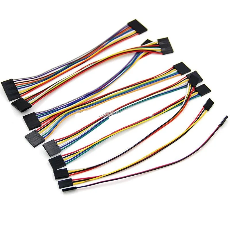 5PCS Dupont Female To Female 2Pin To 2Pin 3 Pin To 3 Pin 4p 5p 6Pin ...