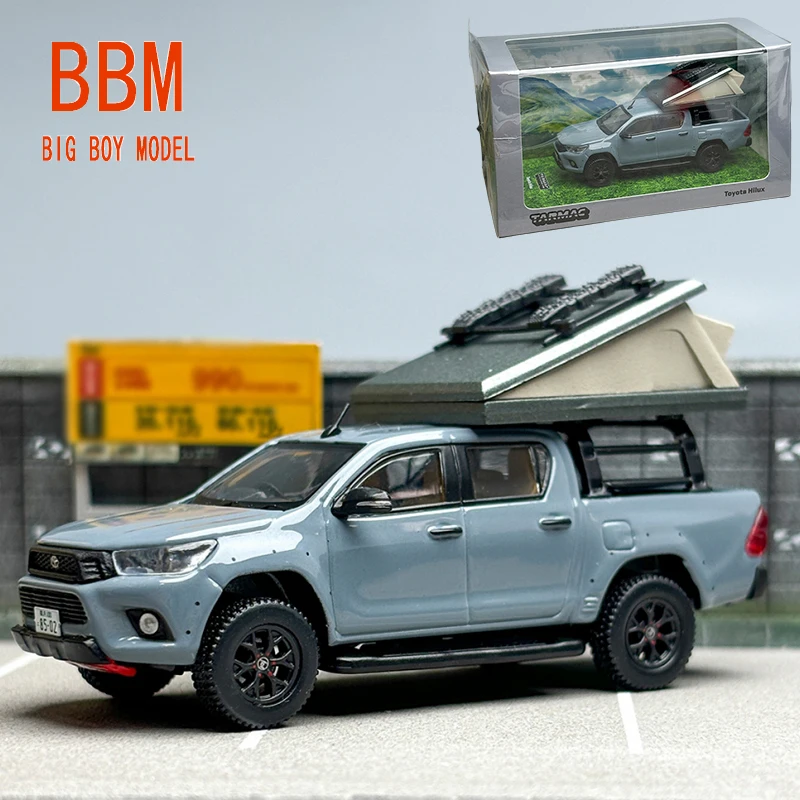 Modelo-de-coche-Pickup-Toyota-Hilux-a-escala-1-64-juguete-de-simulaci-n ...