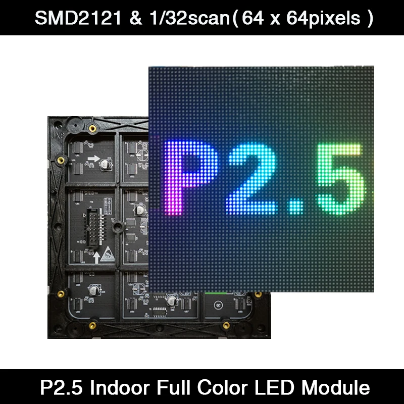 AiminRui-P2-5-Indoor-Full-Color-LED-Screen-SMD-Panel-Module-160-160mm ...
