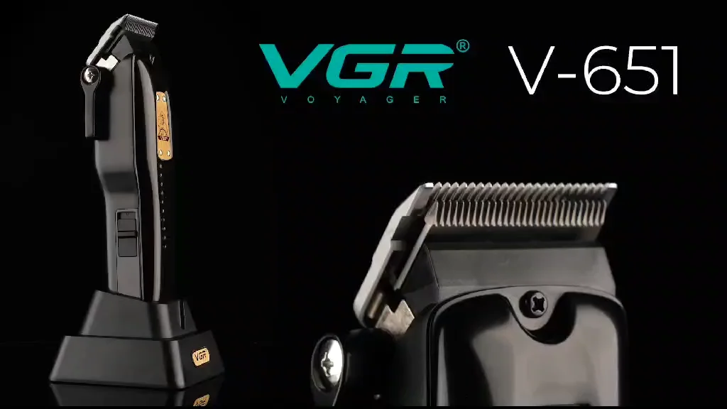 VGR V-651 Digital Display Professional Cordless Hair Clippers Electric ...