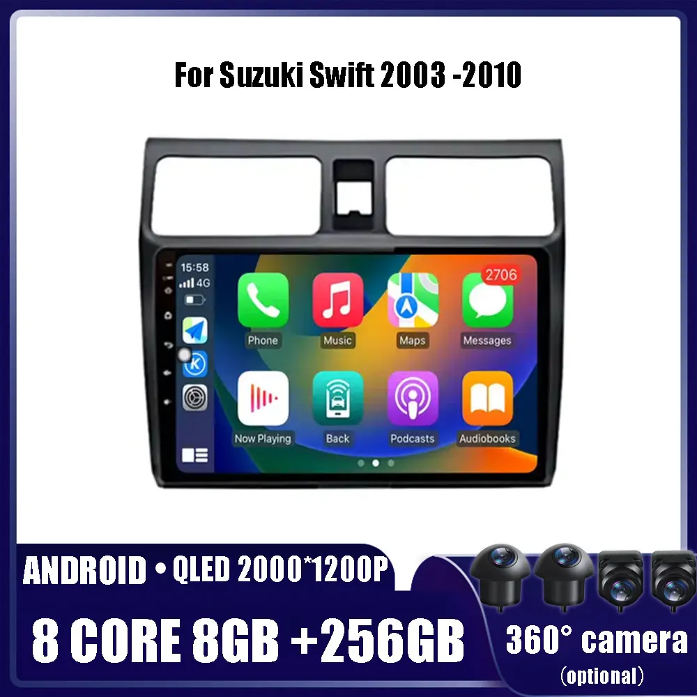 Android-OS-Auto-Radio-For-Suzuki-Swift-2003-2005-2006-2007-2010-4G-WIFI ...