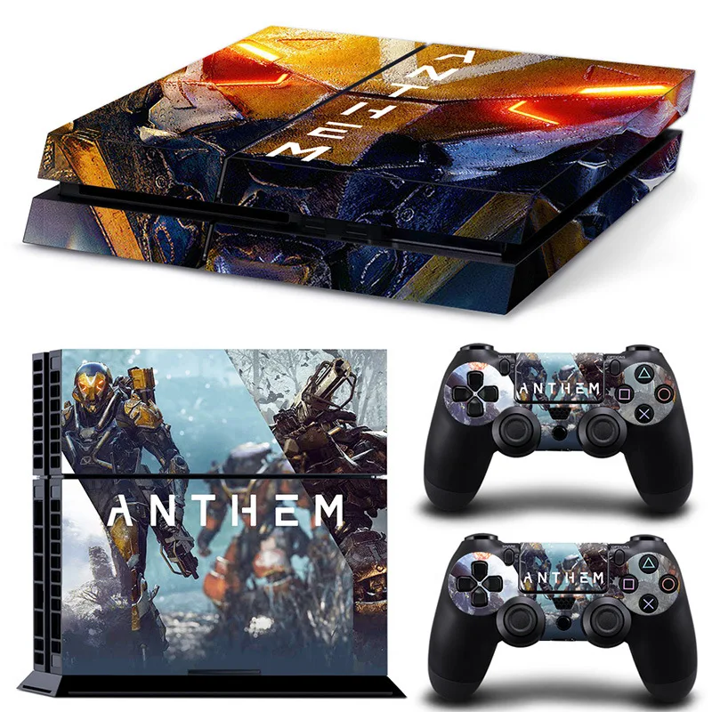 For-PS4-Anthem-PVC-Skin-Vinyl-Sticker-Decal-Cover-Console-DualSense ...