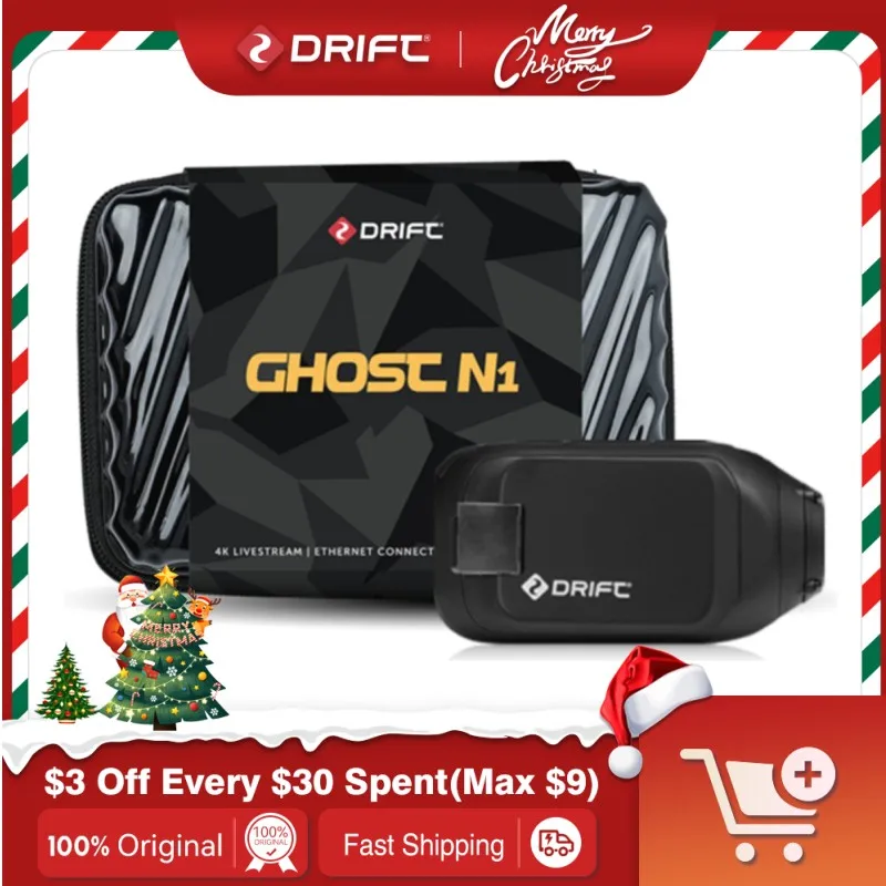 Drift Ghost N1 Action Camera 4k Ultra Hd Live Poe Power Supply Rj45 ...