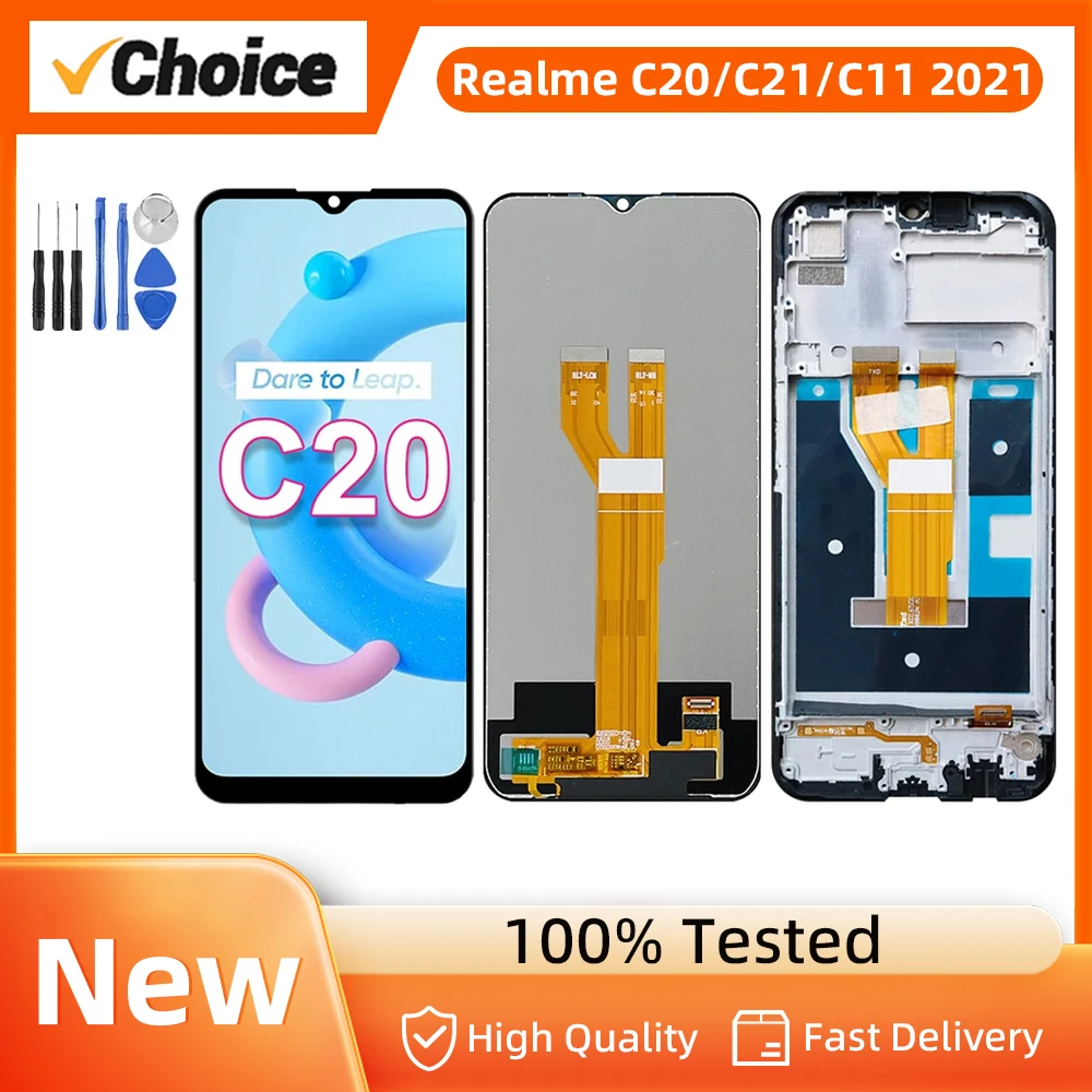 For-Oppo-Realme-C20-C21-LCD-Screen-RMX3201-RMX3063-LCD-Display-Touch-Screen-Digitizer-Assembly ...