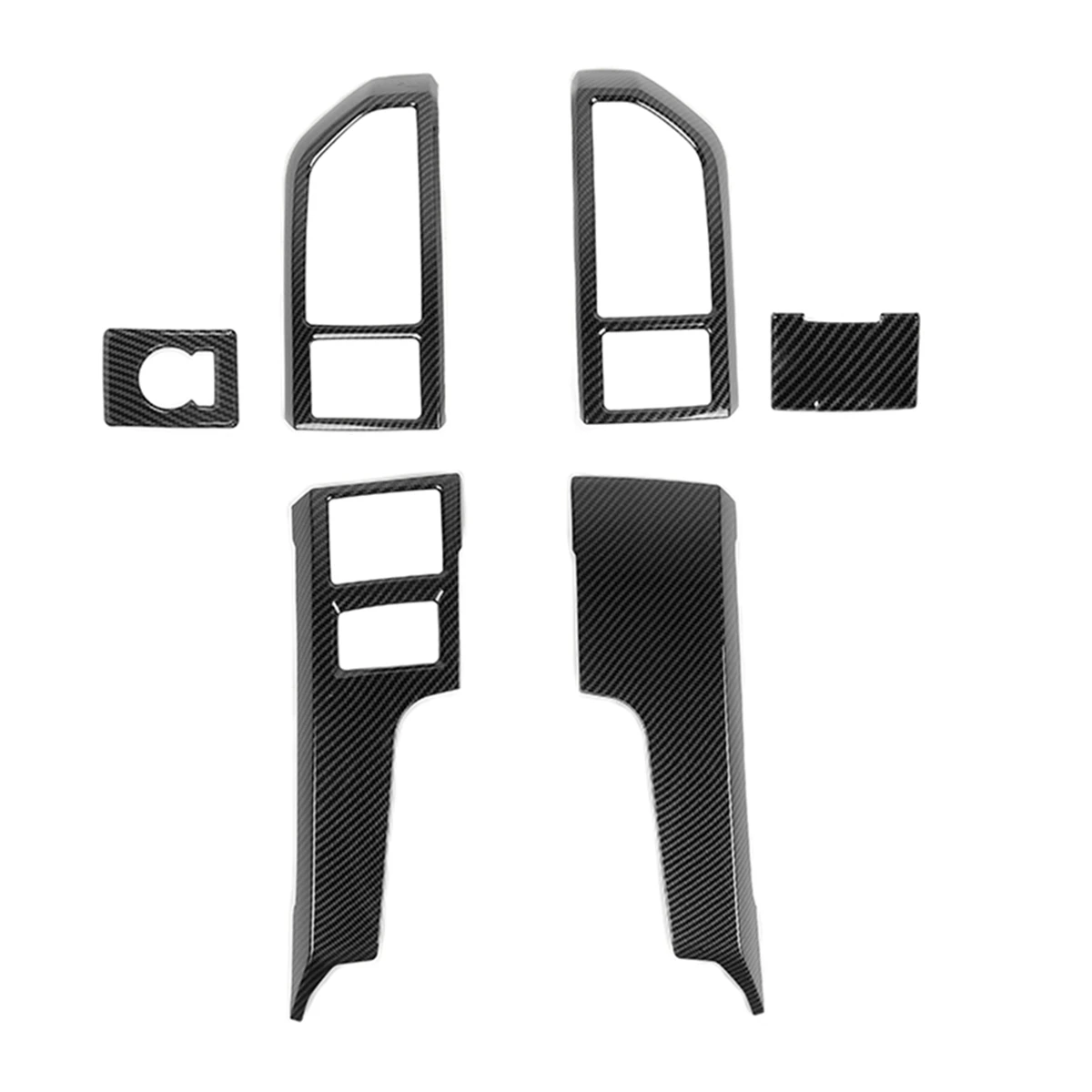 Central-Control-Cover-Frame-Vent-Trim-ABS-Accessories-for-Ford-F150 ...