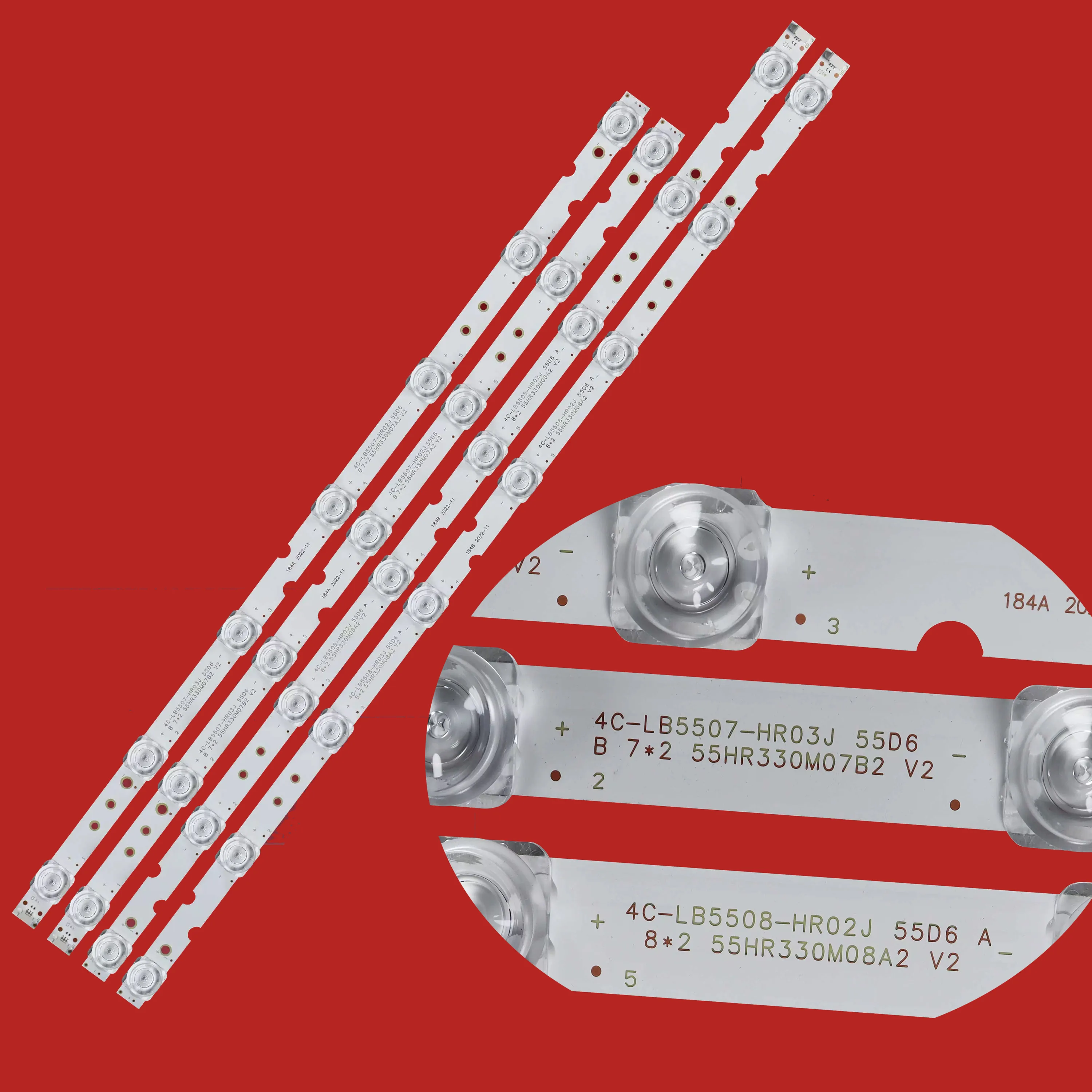 LED-Backlight-strip-For-55UD6406X1-55UD6406-55UD6336-55S423-55S421 ...