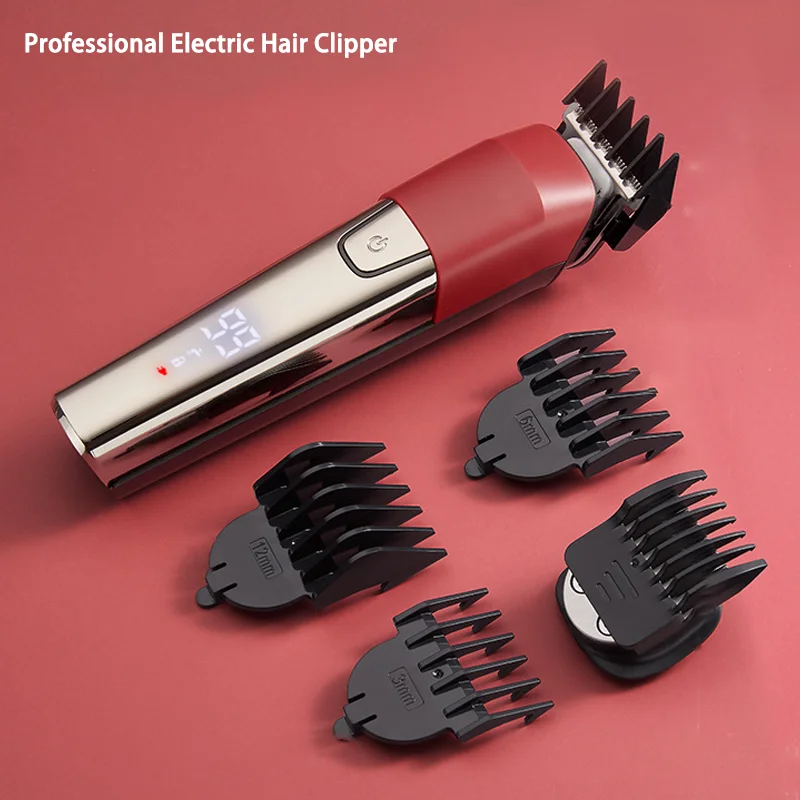 Professional Electric Hair Clipper Hair Trimmer for Men Hair Cutting ...