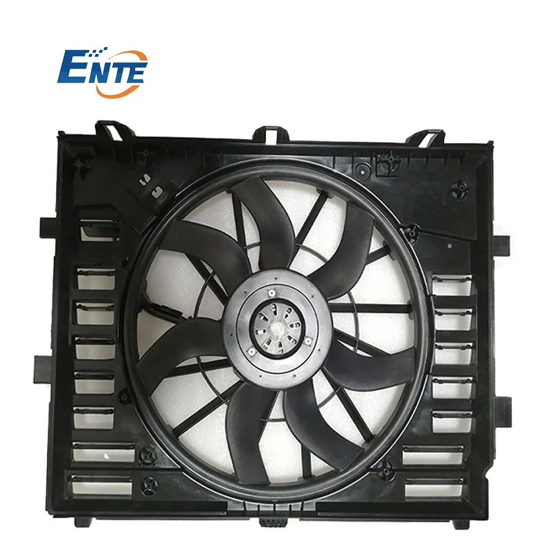 Radiator-Cooling-Fan-Assembly-Suitable-For-Por-sche-Ca-yenne-92A-Tou ...