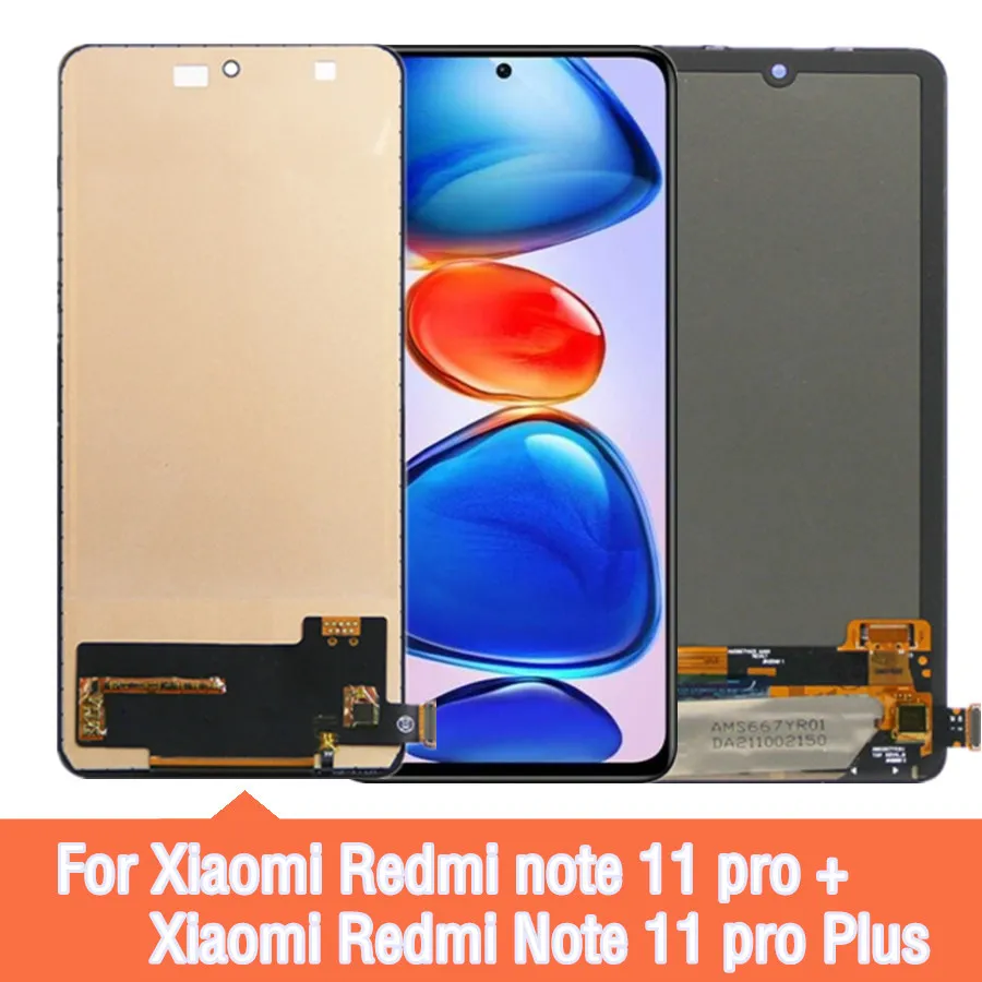 Tela-Amoled-lcd-para-xiaomi-redmi-note-11-pro-plus-5g-tela-de-toque ...