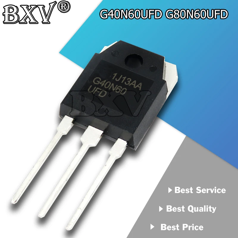 5PCS/LOT G80N60 G80N60UFD SGH80N60UFD 80A 600V TO-3P IGBT Field Effect ...