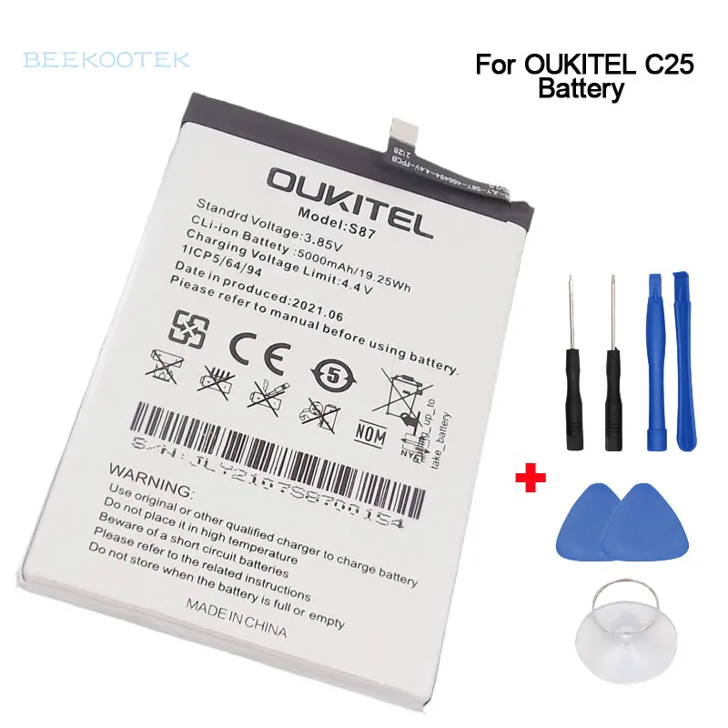 New-Original-OUKITEL-C25-Battery-Inner-Built-in-Phone-Battery-Repair ...