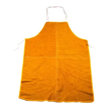 1 PC Washable Heat Insulation Cowhide Leather Welding Apron Soldering ...