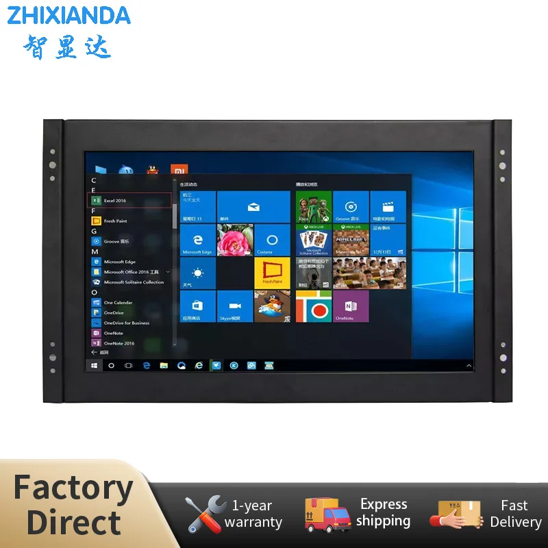 Zhixianda-Monitor-de-tela-sens-vel-ao-toque-Display-Industrial ...