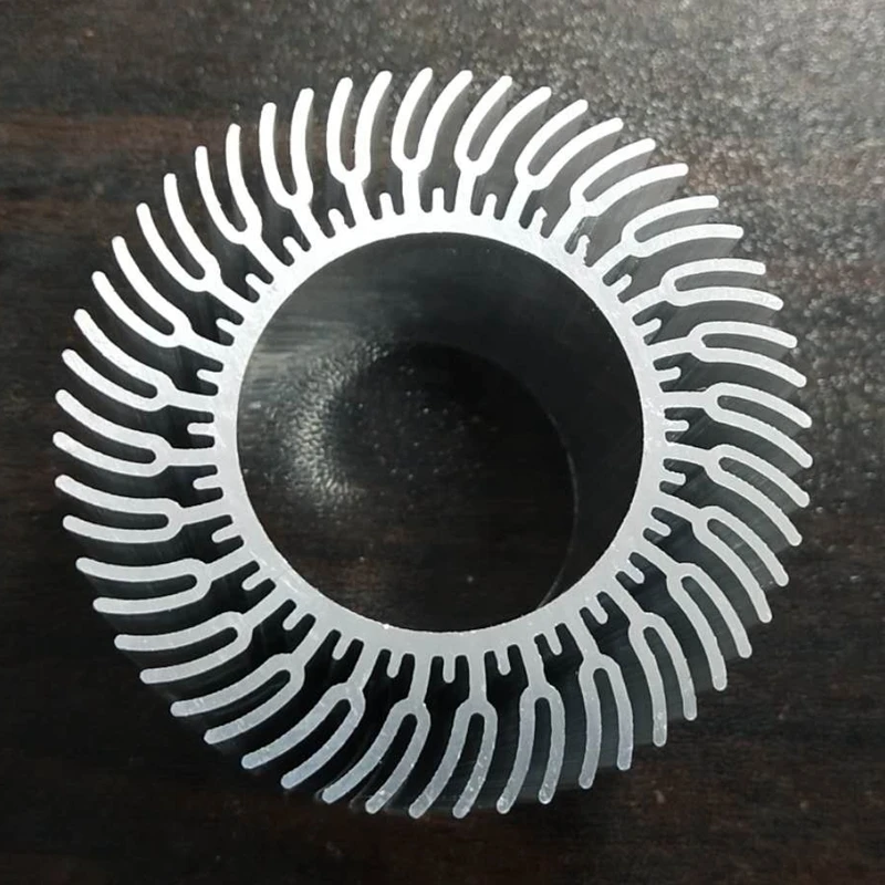 OD50xID27mm Length 30mm 50mm 60mm 70mmcustomized Aluminium Heatsink ...
