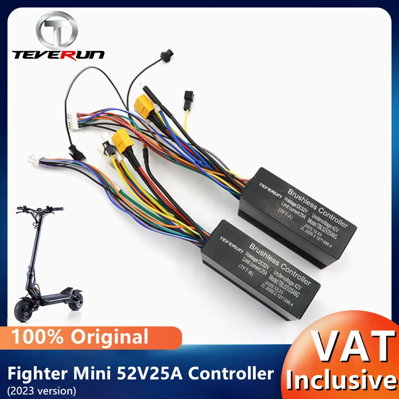 Original-Teverun-Fighter-Mini-2023-Version-Electric-Scooter-52V-25A-TFT ...