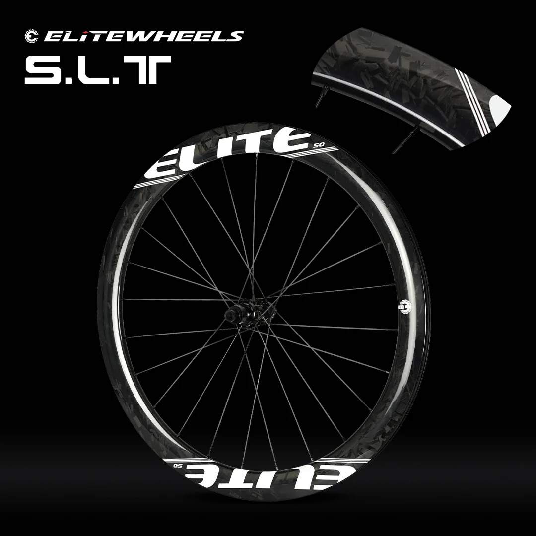 ELITEWHEELS SLT Ceramic Bearing Carbon Wheelset NEW Forged Pattern ...
