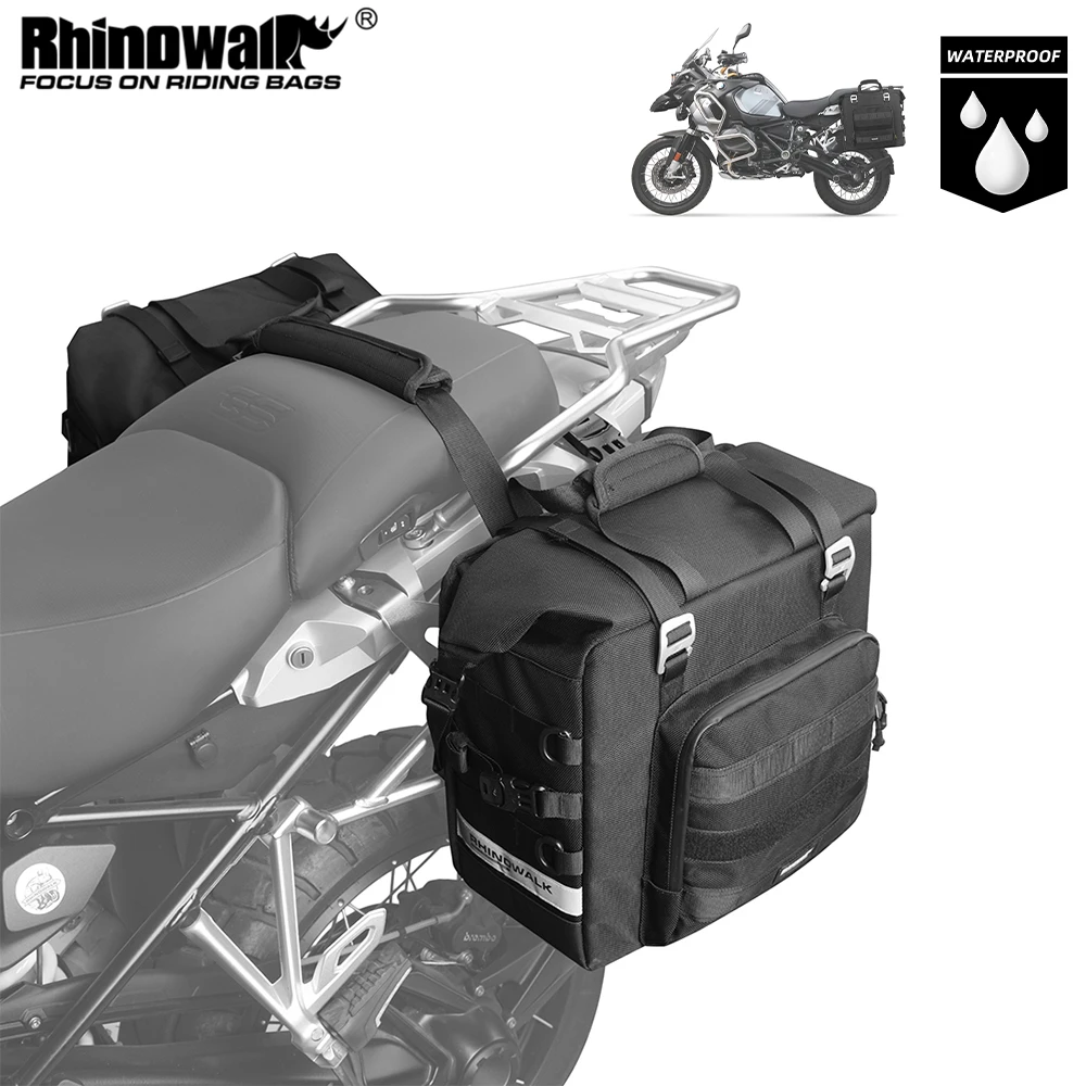 Rhinowalk-Motorcycle-Side-Bag-Waterproof-25L-32L-Expandable-Quick ...