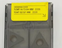 10PCS CARBIDE INSERT TCMT16T304-MM 2220