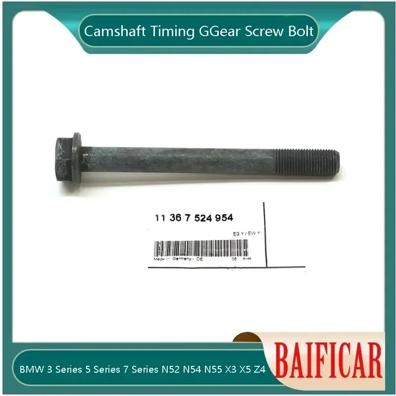 Baificar Brand New Genuine Camshaft Timing Gear Screw Bolt 11367524954 ...