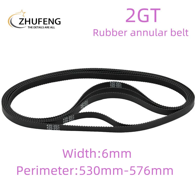 3D-Printer-Accessories-2GT-Rubber-Annular-Synchronous-2M-Pitch-Length ...