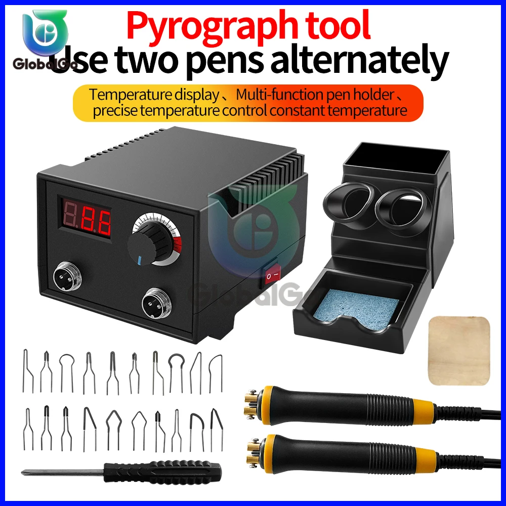 Adjustable-Temperature-Wood-Burner-300-700-Heating-Wire-Pen-Tips ...