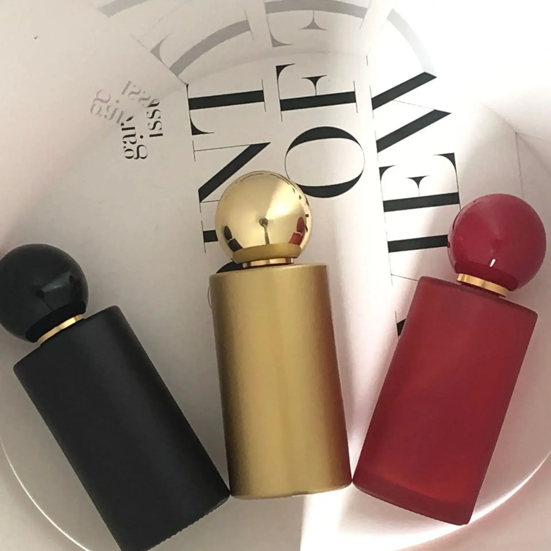 6 PCS 50ML Portable Perfume Bottle Spray Glass Empty Refillable ...