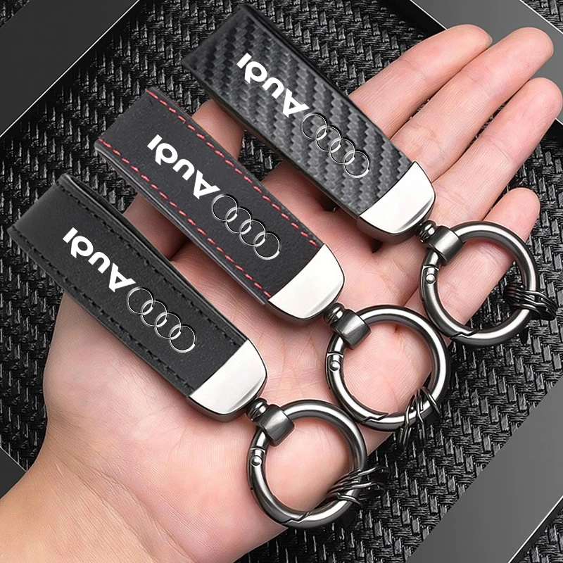 Car KeyChain Fashion Key Accessories Keyrings Gifts For Audi A1 A2 A3 ...