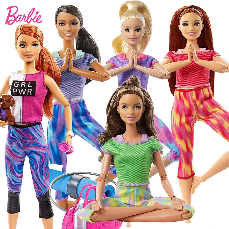 Original-Barbie-Brand-Joints-Move-Girl-Toys-Fashion-Dolls-for-Children ...