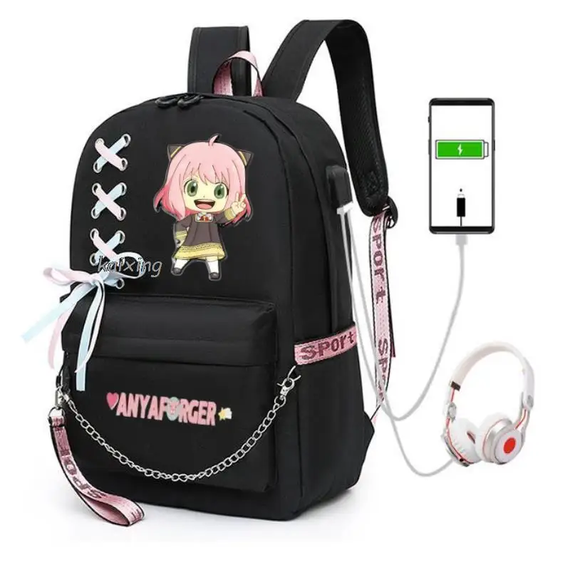 Cute-Anime-Spy-X-Family-Backpack-Women-Rucksack-for-Girl-Student ...