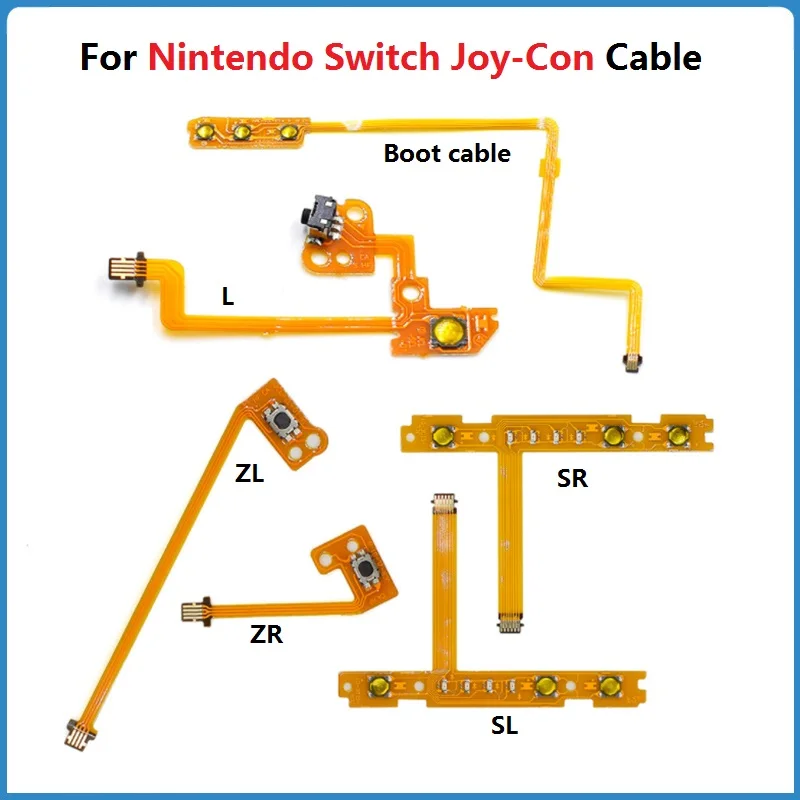 Para ns switch sl sr l/r cabo de botão chave para nintendo switch joy ...