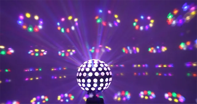 2pcs Indoor Festival Party Professional Stage Rgb walking head Led ...