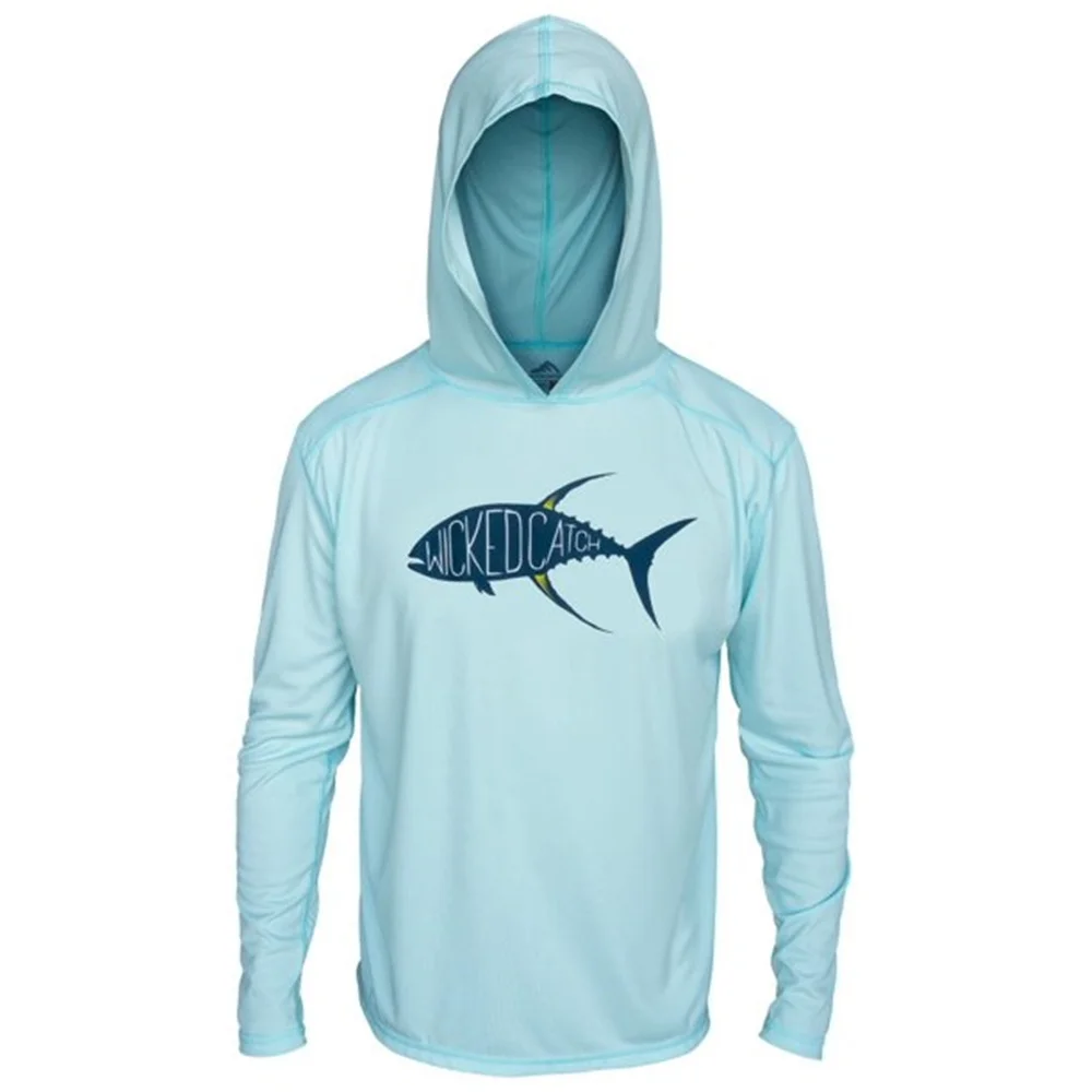 Summer Fishing Festival Wicked Catch Men Jersey Hat Long Sleeve Hoodie ...