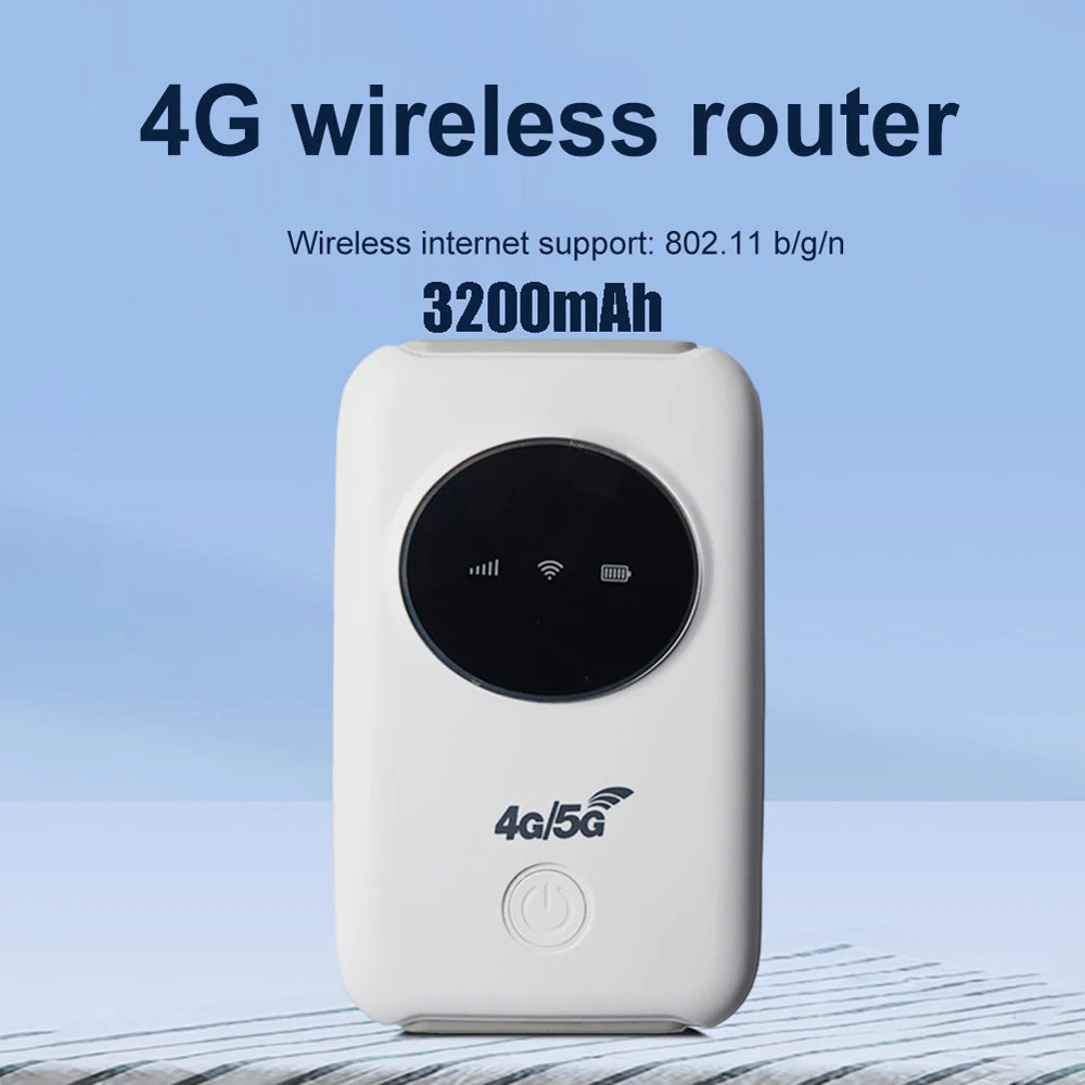 150Mbps 4G Router Portable Wireless LTE WiFi Modem 3200mAh 4G Wireless ...