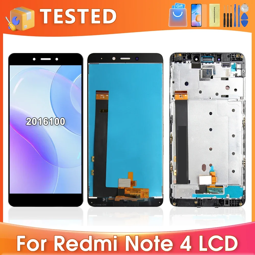 5-5-For-Xiaomi-Redmi-Note-4-For-Redmi-Note4-2016100-LCD-Display-Touch ...