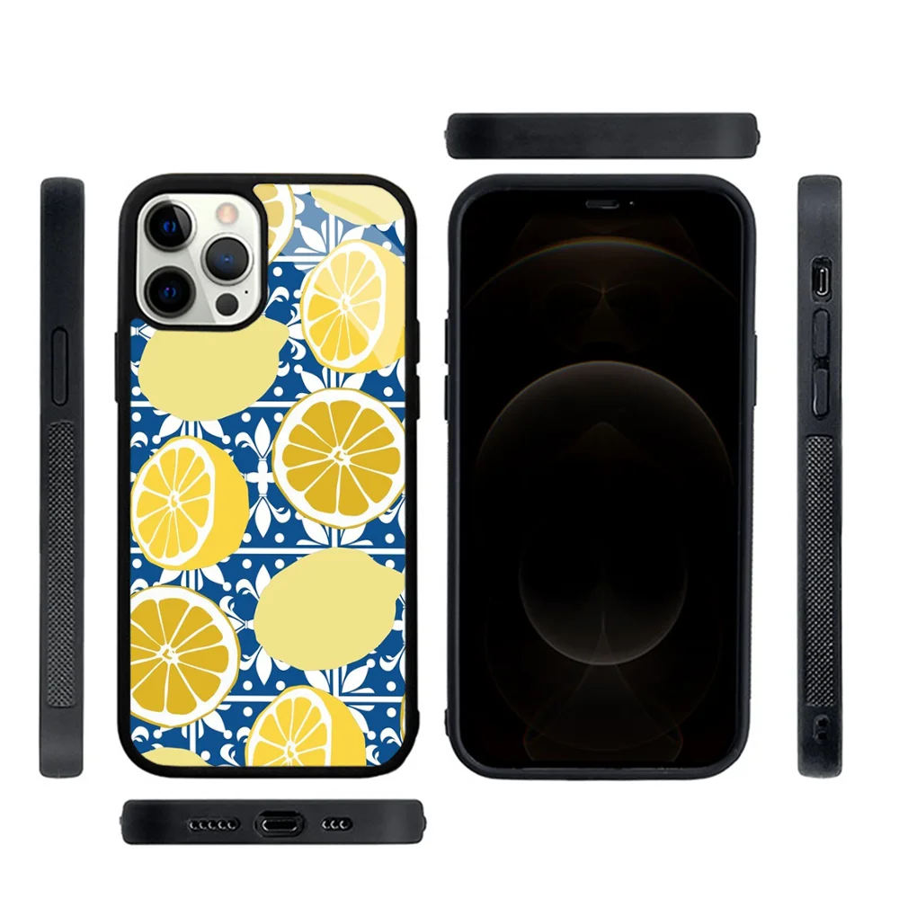 Mediterranean-Lemon-Phone-Case-Mobile-Phone-Cases-For-IPhone-15-14-13 ...